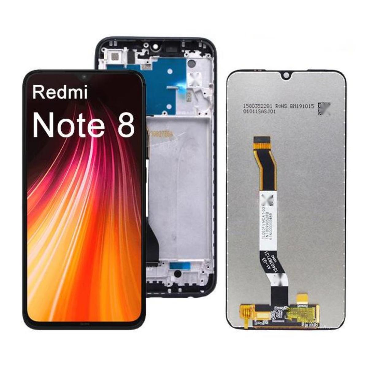 Replacement LCD Display Touch Screen With Frame for Xiaomi Redmi Note 8 ...