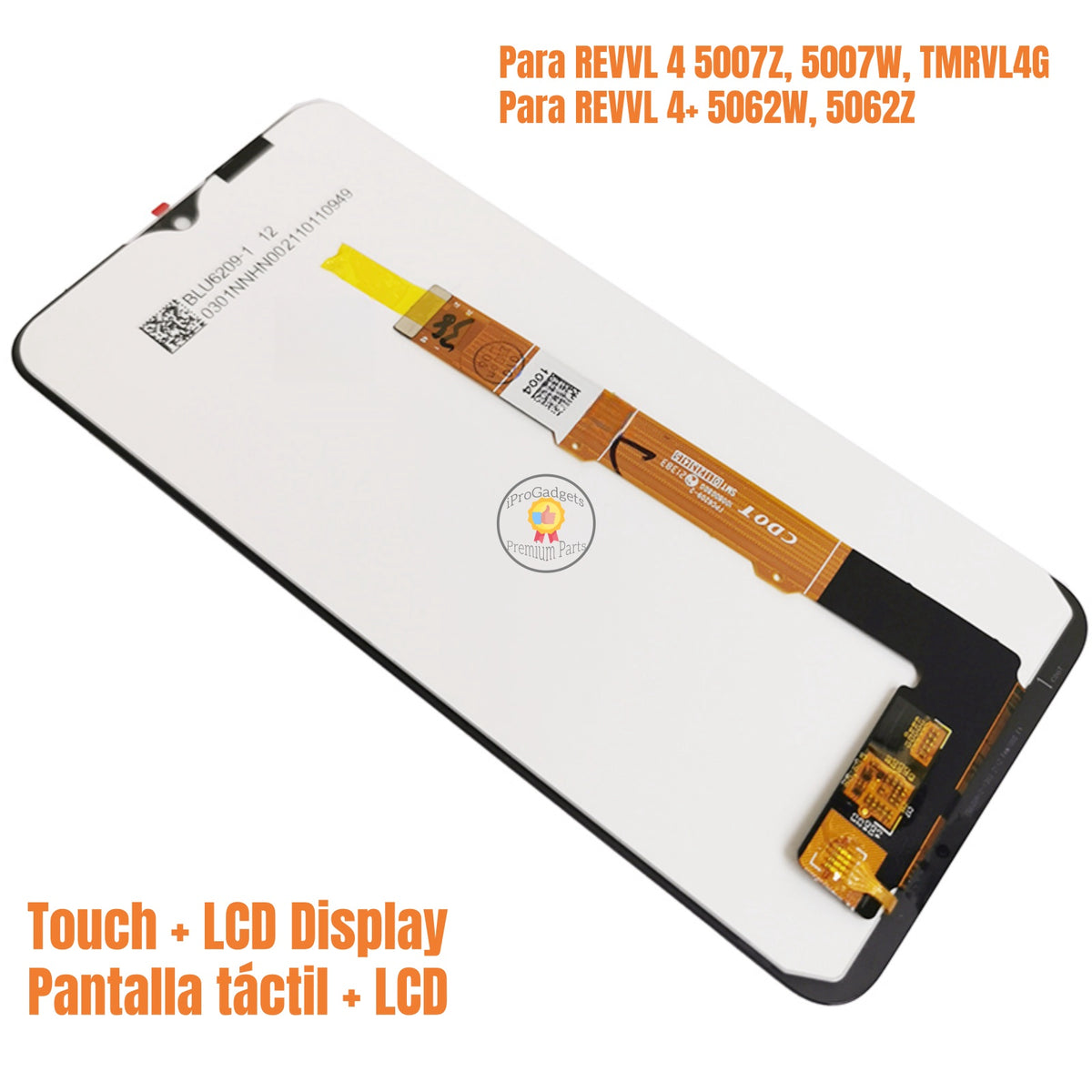 Replacement LCD Display Touch Screen Assembly For T-Mobile REVVL 4 ...