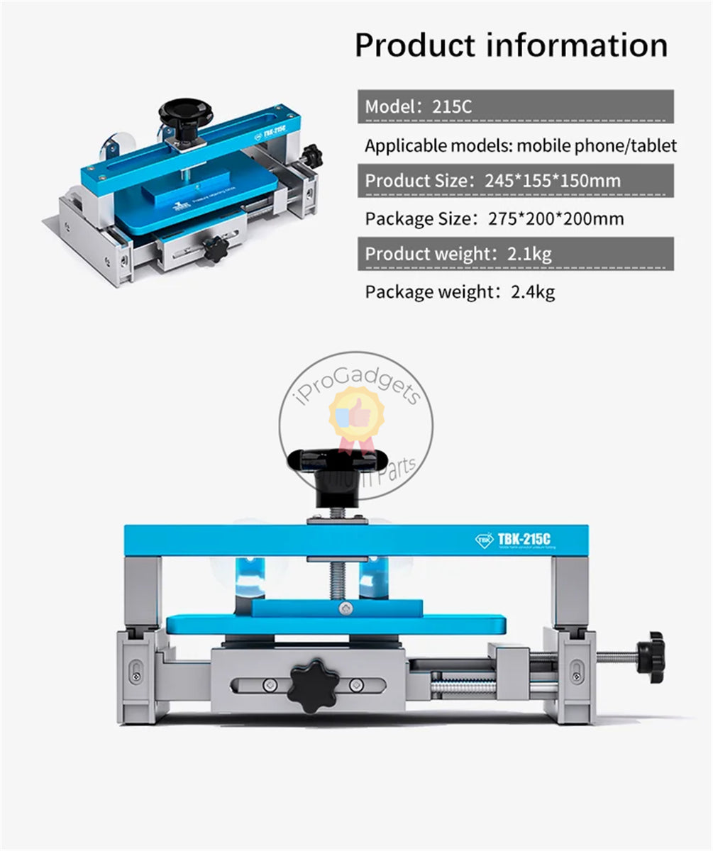 TBK 215C Middle Frame Housing Orthotics Corrects Bending and ...
