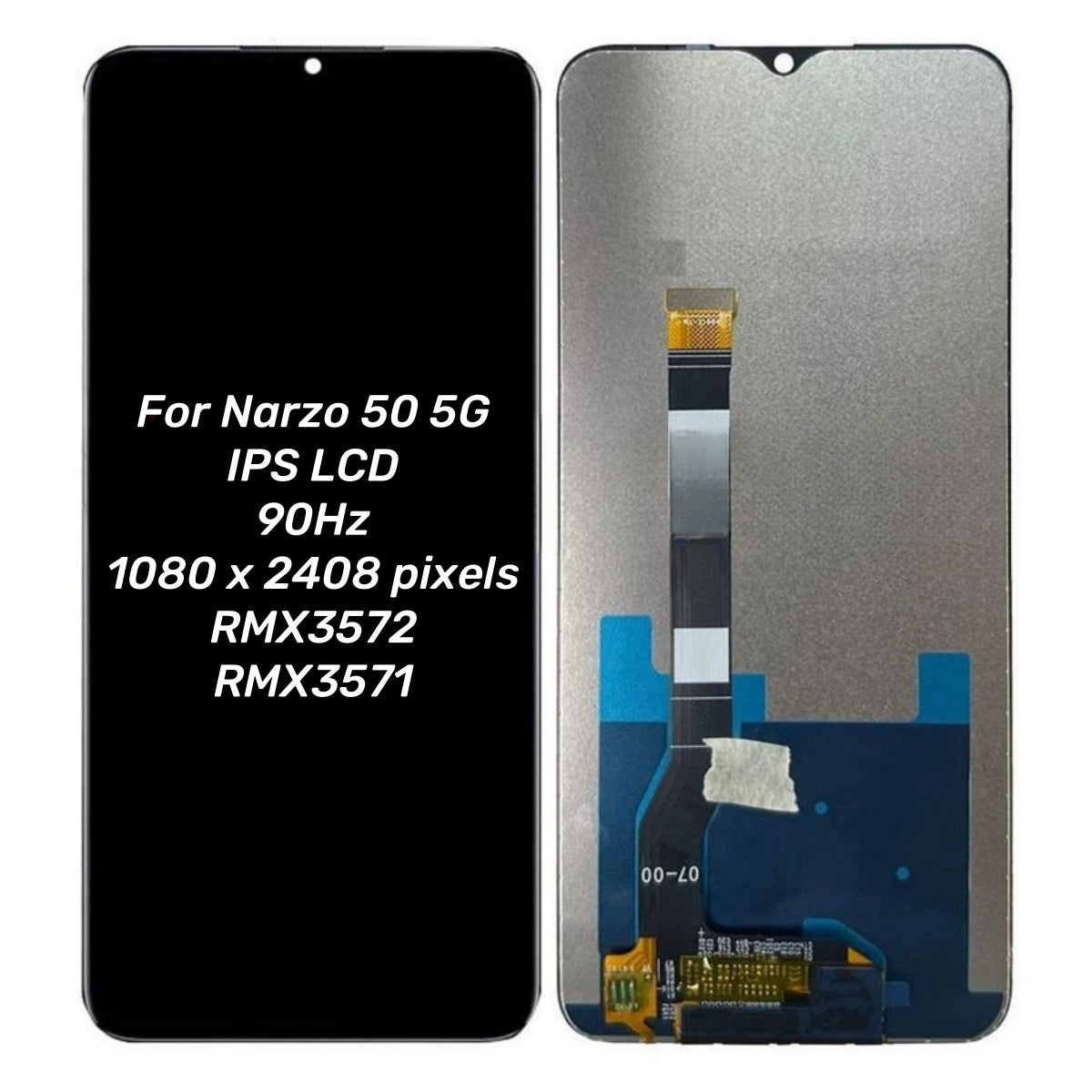 Replacement New LCD Display Touch Screen for Realme Narzo 50 5G RMX3572 ...