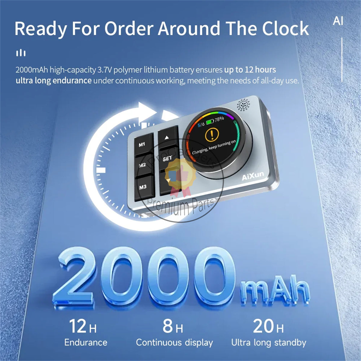 Aixun BS08 AI Voice Control TYPE-C2.4G Bluetooth Connection Suitable ...