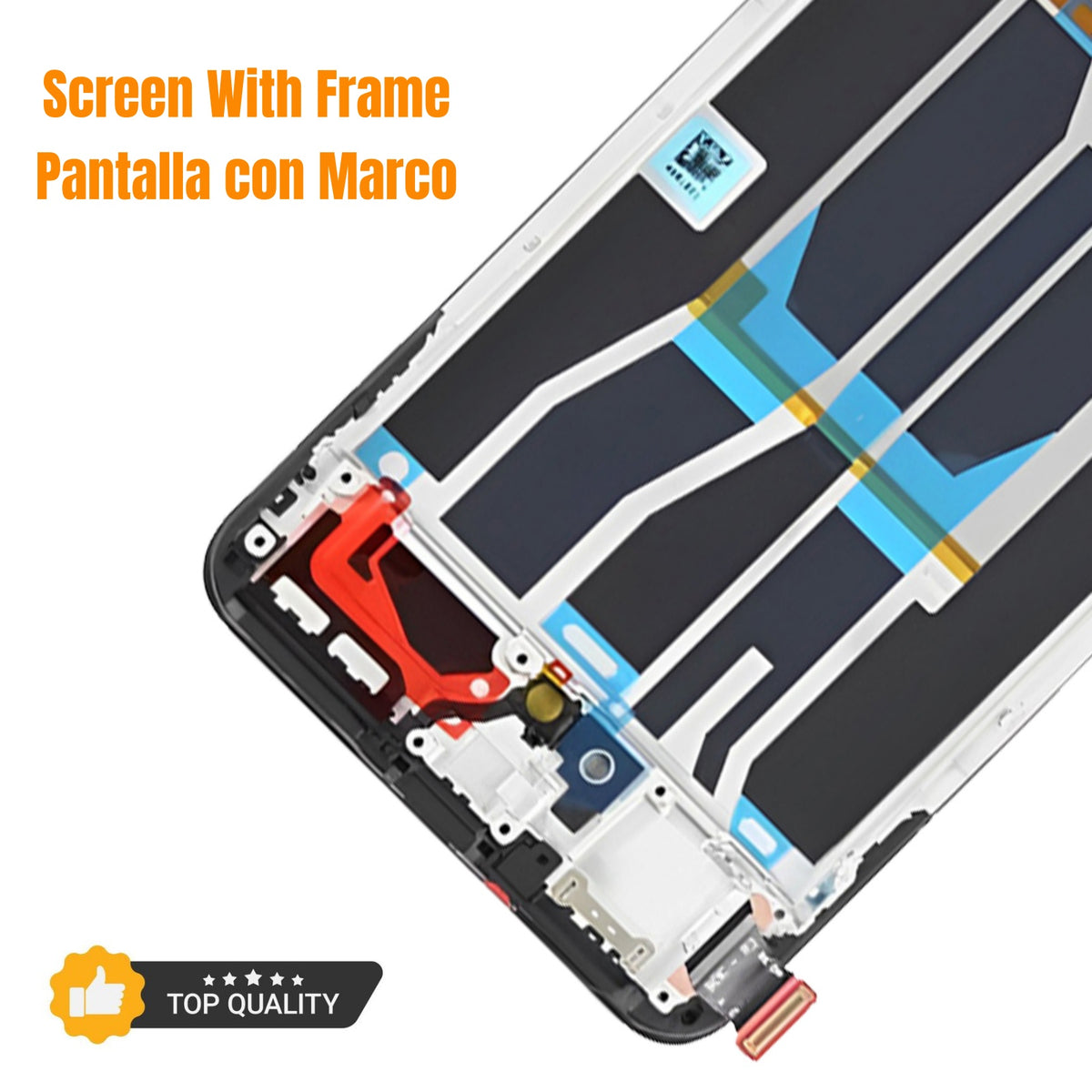 Replacement AMOLED Display Touch Screen With Frame For OnePlus 10R ...