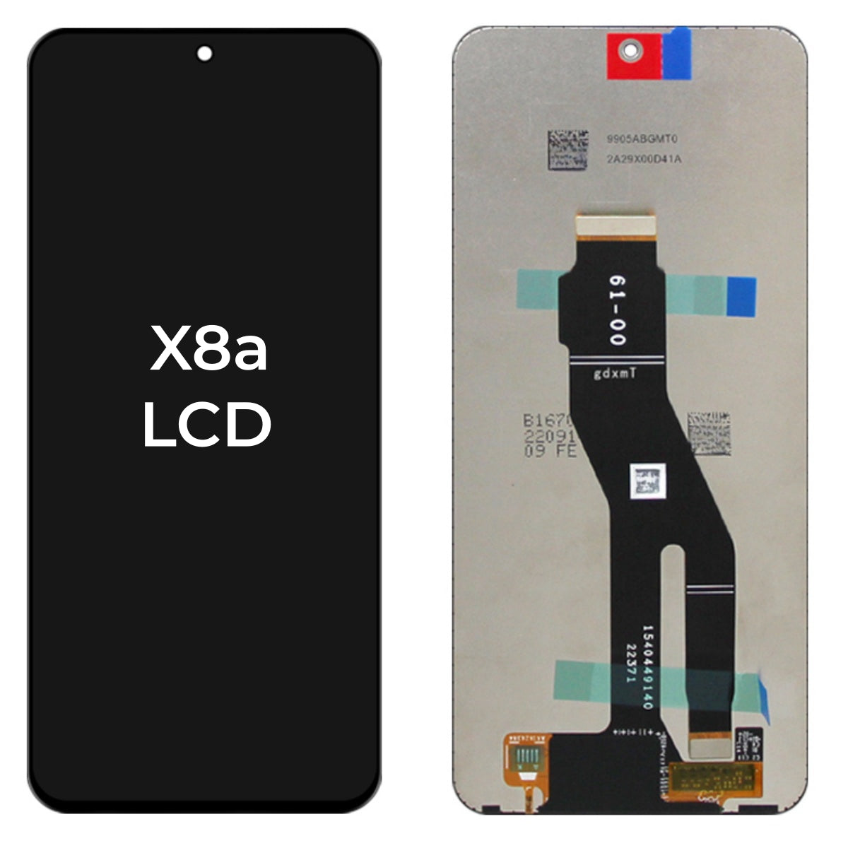 Replacement LCD Display Touch Screen For Honor X8a CRT-LX1 CRT-LX2 CRT ...