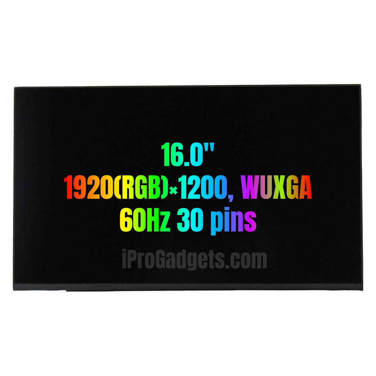 Replacement New Display B160UAN03.R 16 inch FHD 60hz LCD Screen Panel ...