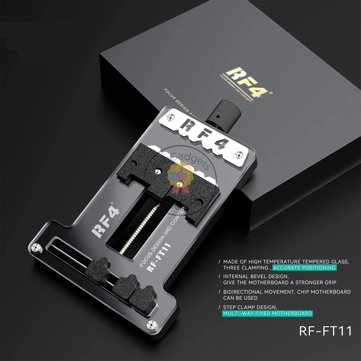 RF4 RF-FT11 Universal PCB Fixture Mobile Phone Tablet IC Chip NAND ...