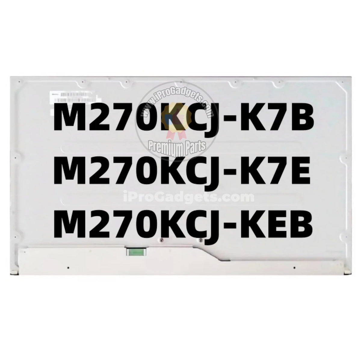 Replacement New Display M270KCJ-K7B M270KCJ-K7E M270KCJ-KEB 27 inch LCD ...