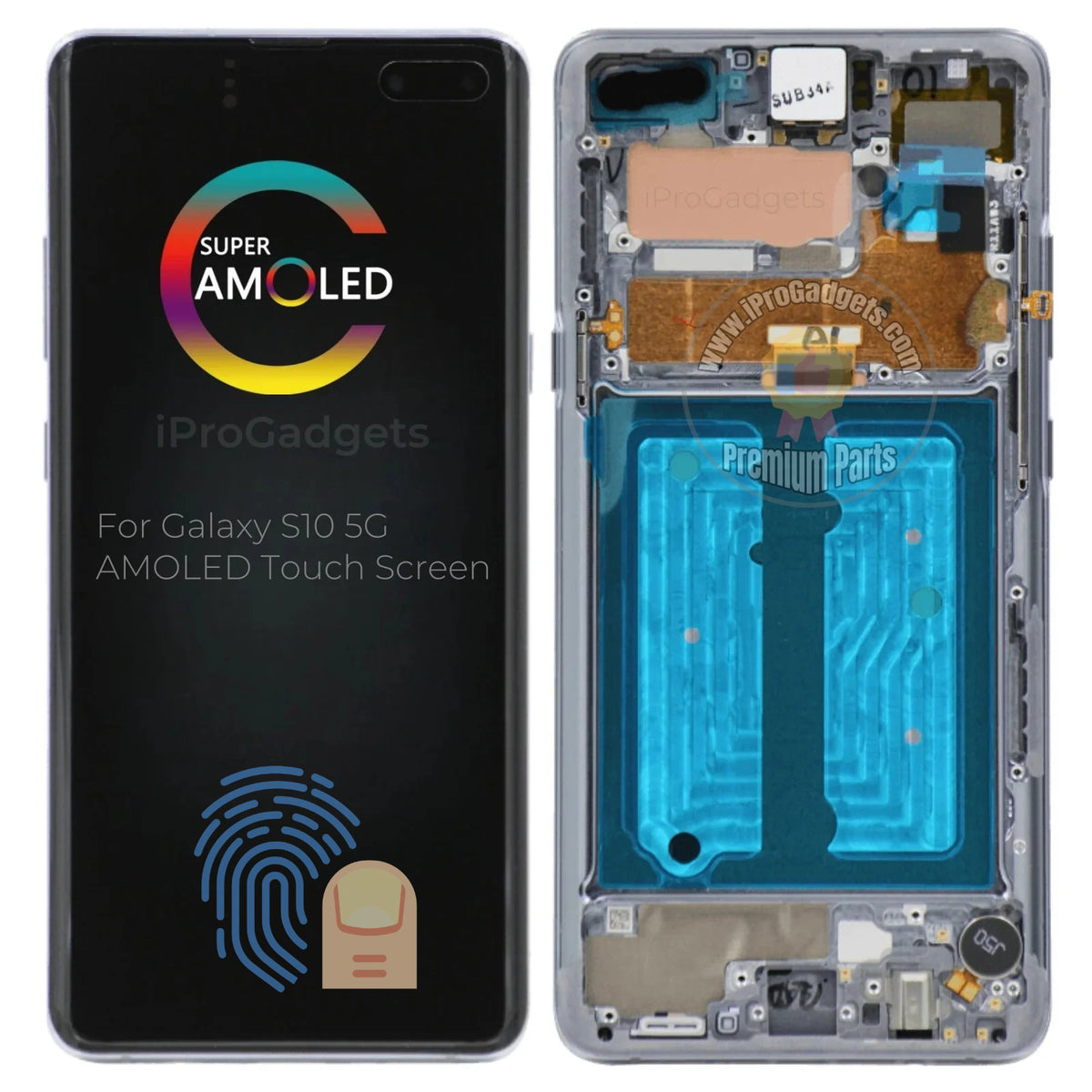 Reemplazo para SAMSUNG Galaxy S10 5G SM-G977U SM-G977N SM-G977B ...