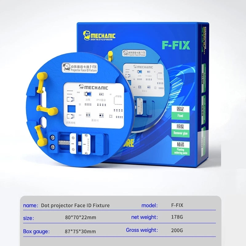 MECHANIC F-FIX Dot Matrix Projector Repair Fixture Face ID Platform For ...